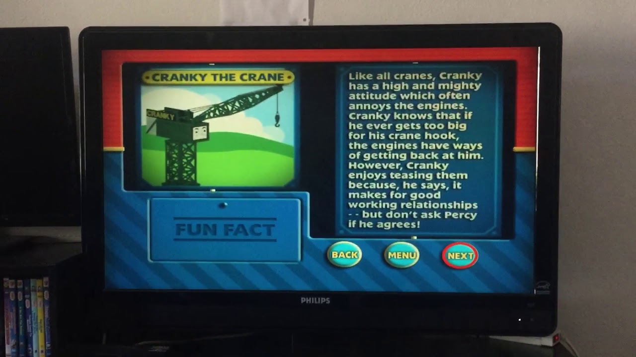 Thomas and friends Thomas and the treasure 2008 DVD menu walkthrough ...