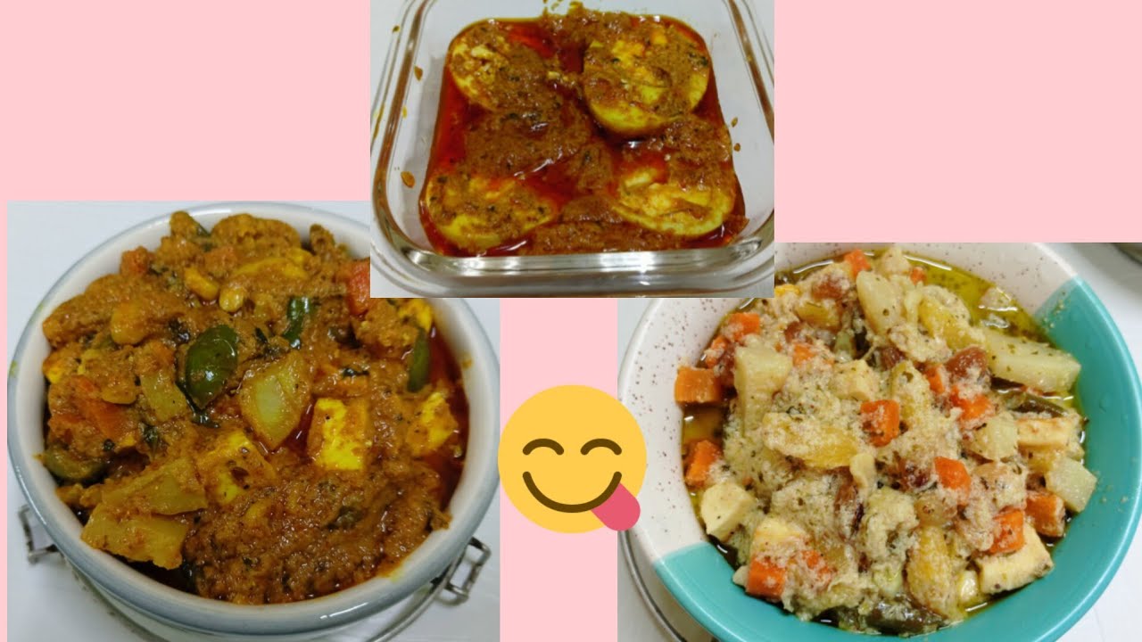 White Gravy Navratan Korma, Veg Patiala au Egg masala recipe dekhantu ...