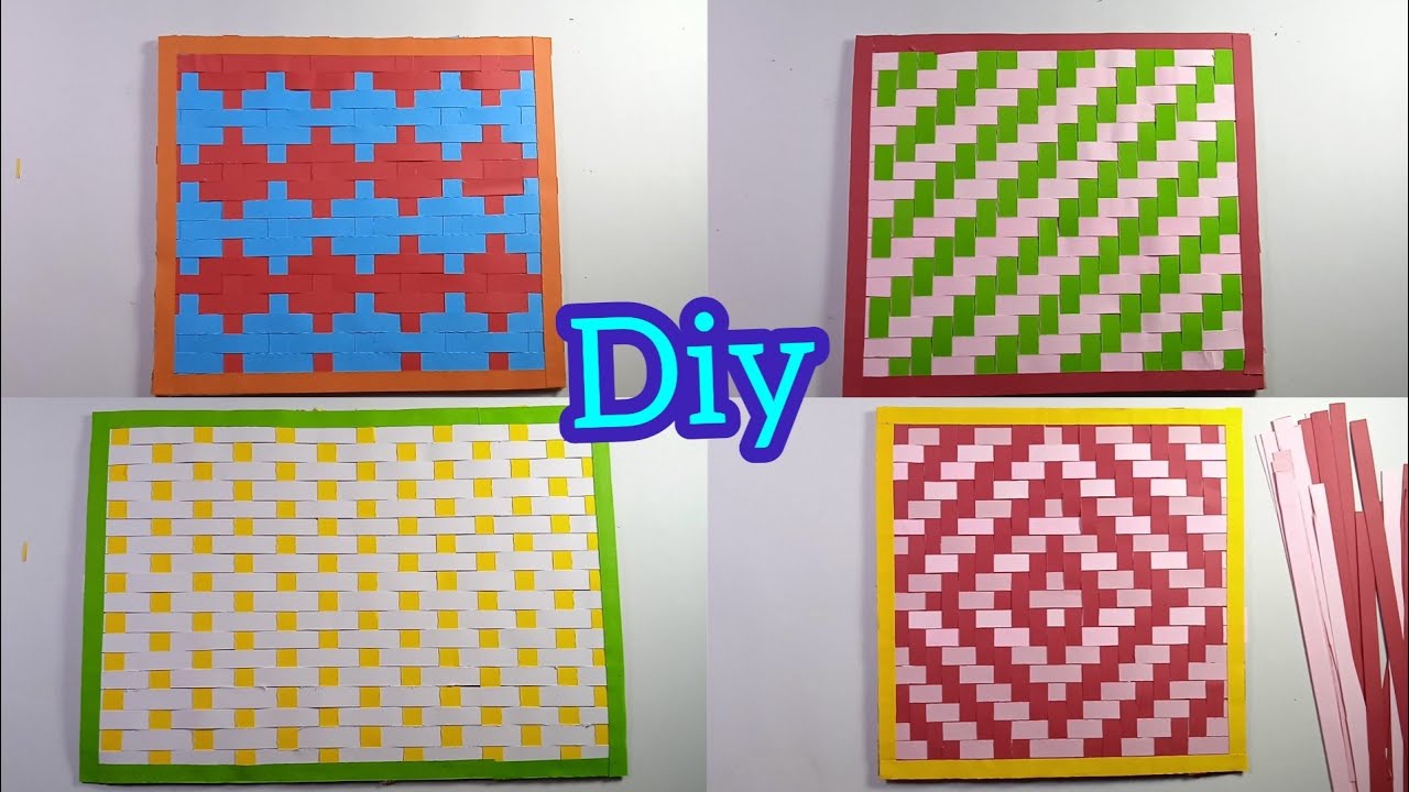 Different Types Of Weaving Styles Weaving Trick From Paper Diy different-types-of-weaving-styles-weaving-trick-from-paper-diy