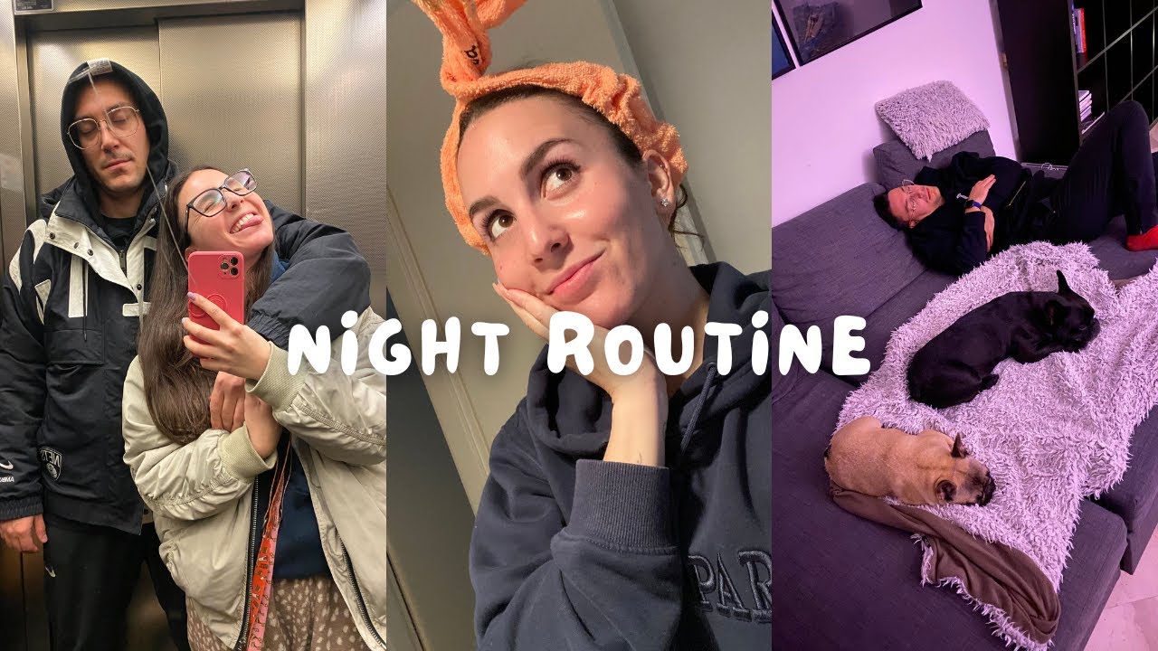 NIGHT ROUTINE🌙 edizione primaverile - YouTube