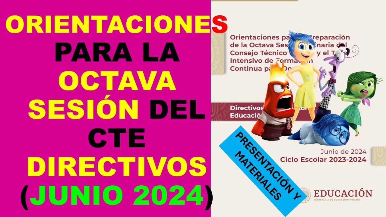 Soy Docente: ORIENTACIONES PARA LA OCTAVA SESIÓN DEL CTE DIRECTIVOS ...