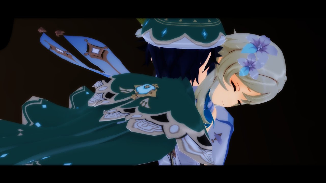 [MMD Genshin Impact] Vampire Bite (Venti x Lumine) - YouTube