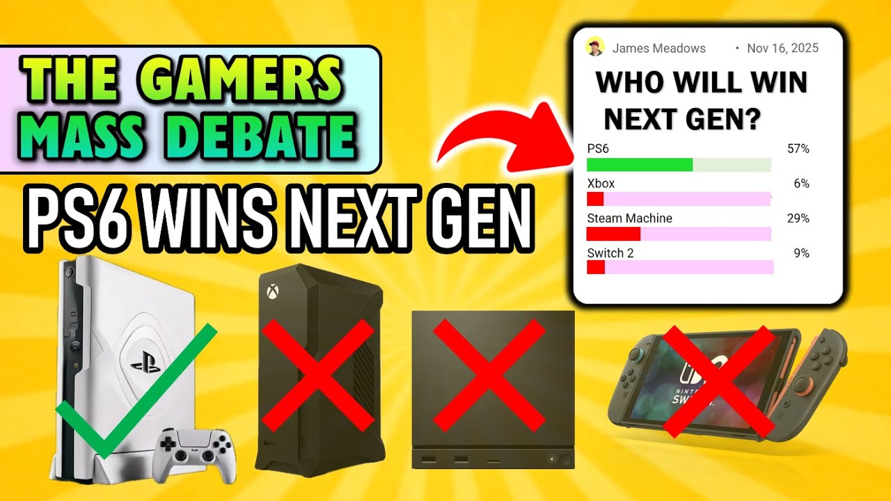 PS6 Will WIN Next Gen Gaming! - The Gamers Mass Debate - YouTube