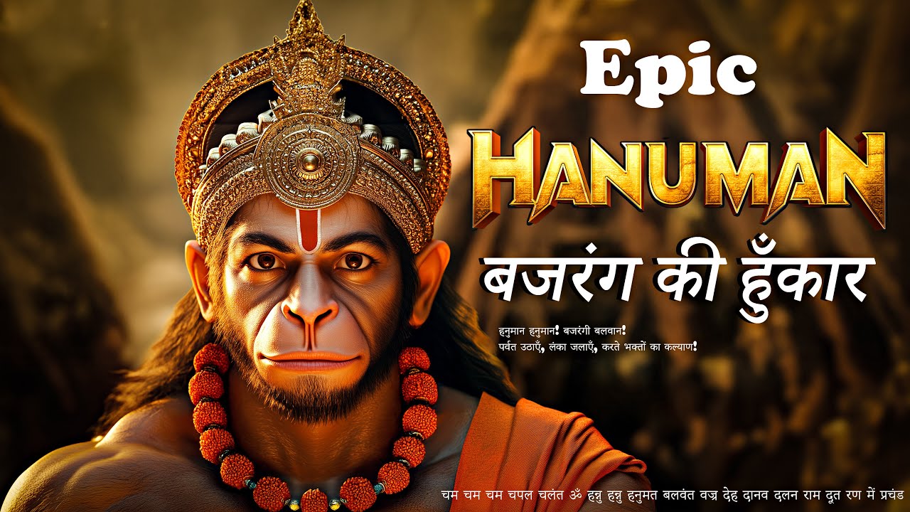 Epic Hanuman Song || बजरंग की हुँकार || Lord Hanuman || Powerful Song ...