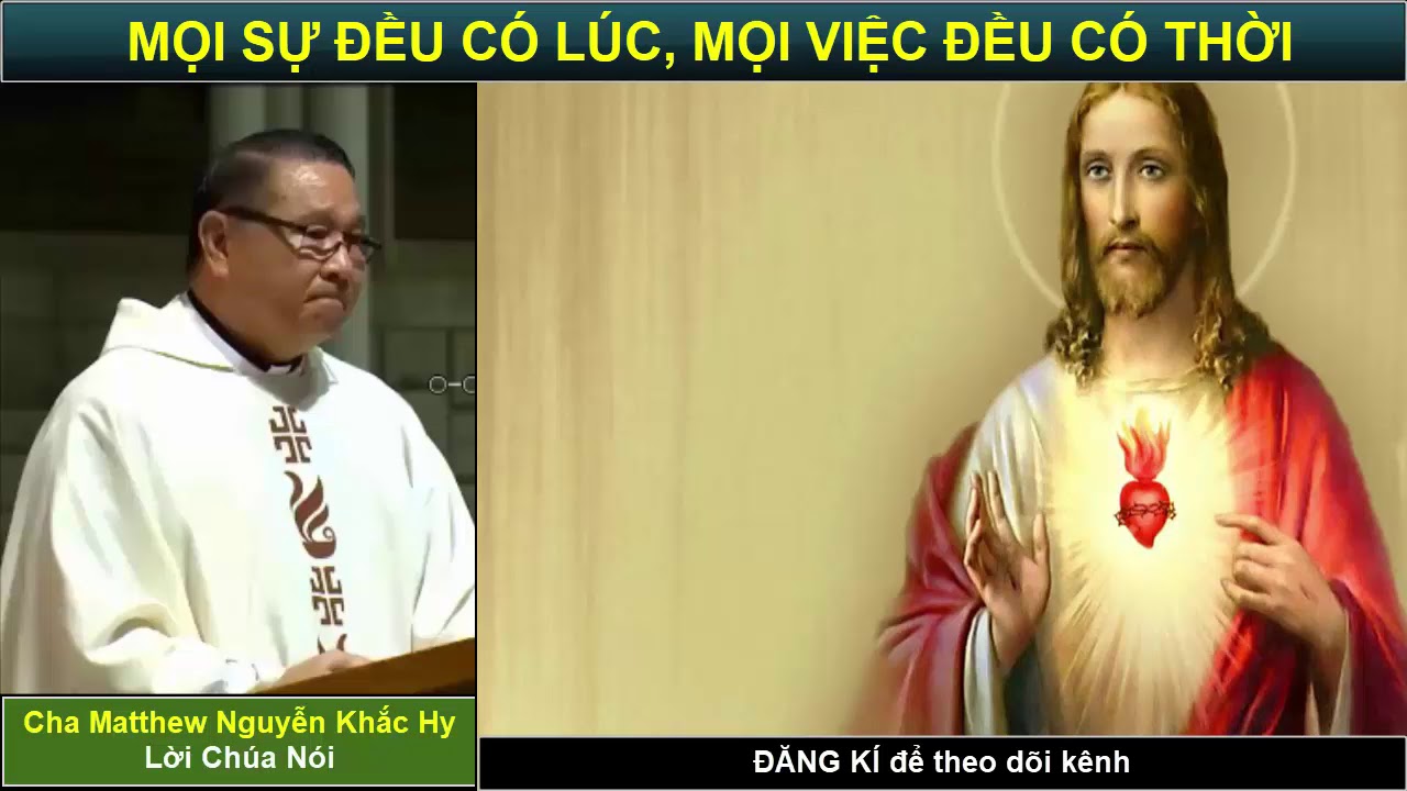 Bài giảng hay và ý nghĩa Cha Mathew Nguyễn Khắc Hy - LỜI CHÚA NÓI - YouTube
