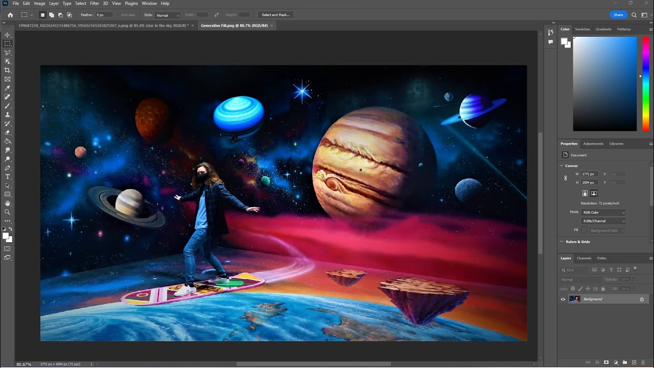 How to use Generative Fill with Adobe Photoshop (Adobe Generative AI ...