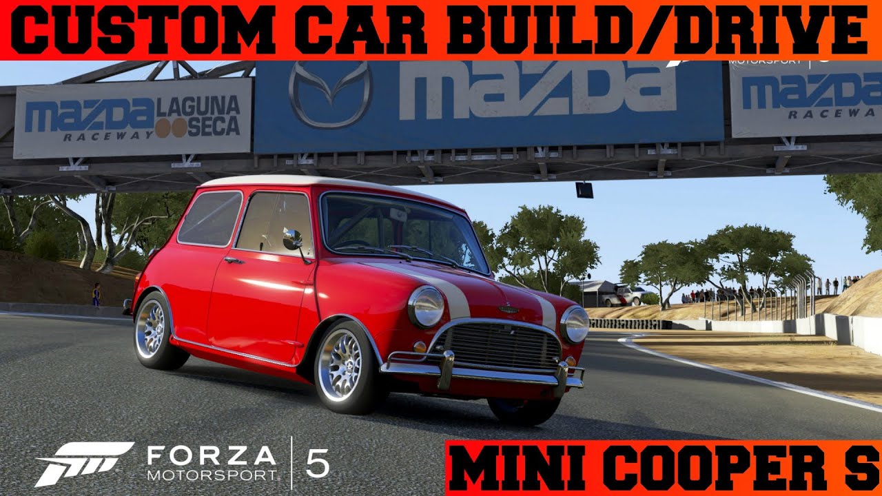 Forza 5 Custom Car Build/Drive - #2 1965 Mini Cooper S !!!! - YouTube
