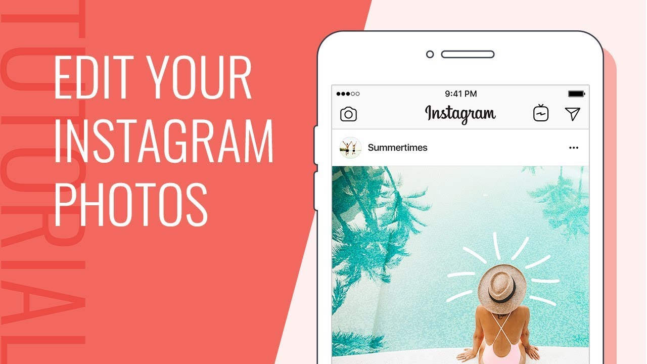 How to Edit Your Instagram Photos - YouTube