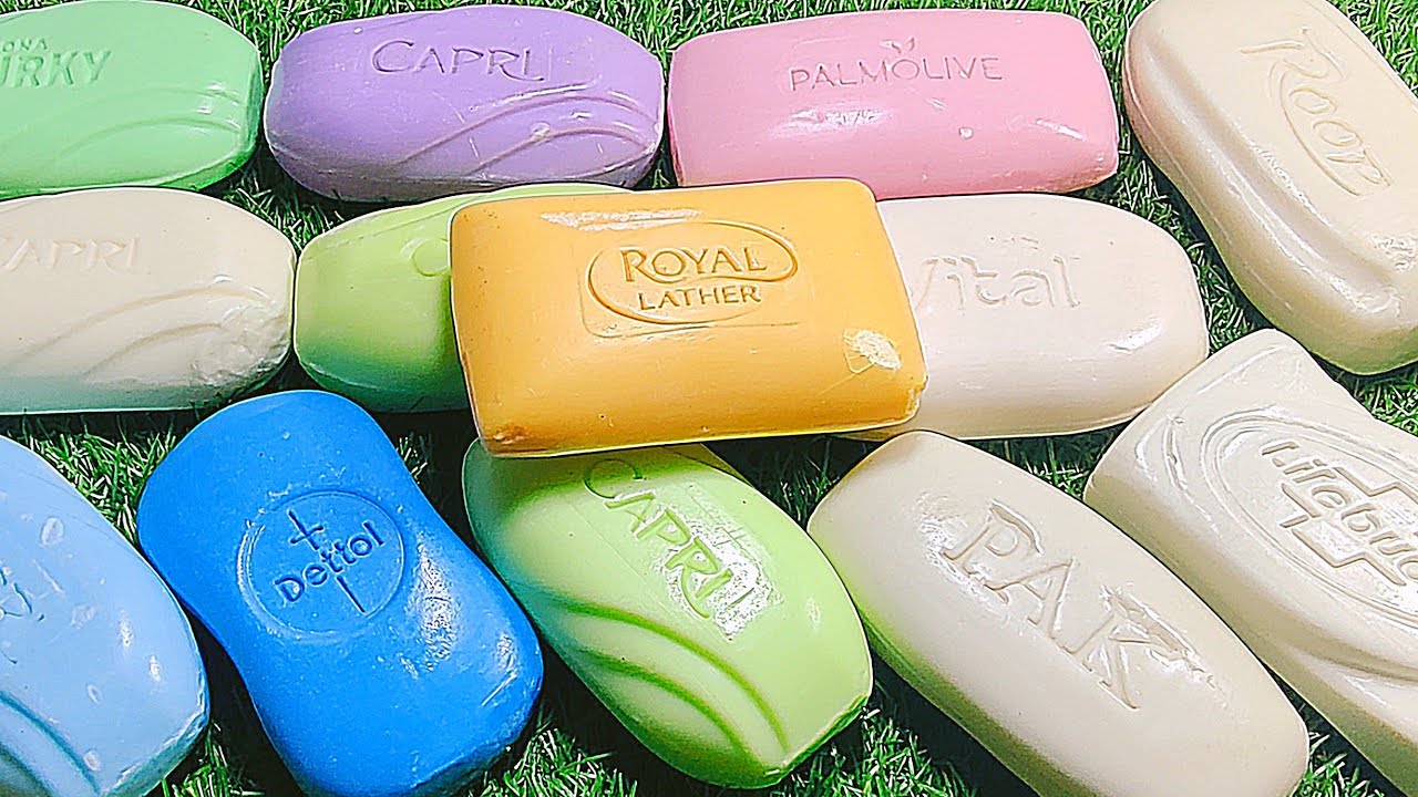 Relaxing ASMR Soap Satisfying video International Unboxing Soap ASMR Unwrapping Soaps Video ...