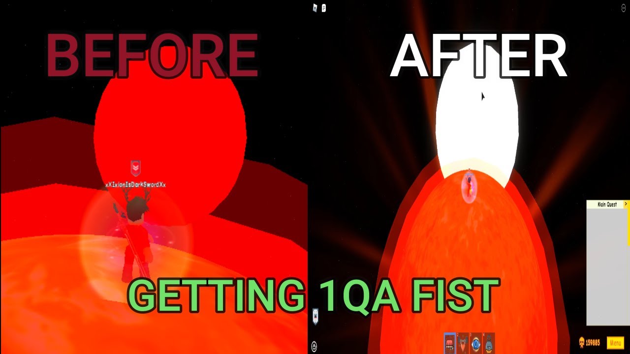 GETTING 1Qa FIST!!!|Roblox Super Power Training Simulator - YouTube