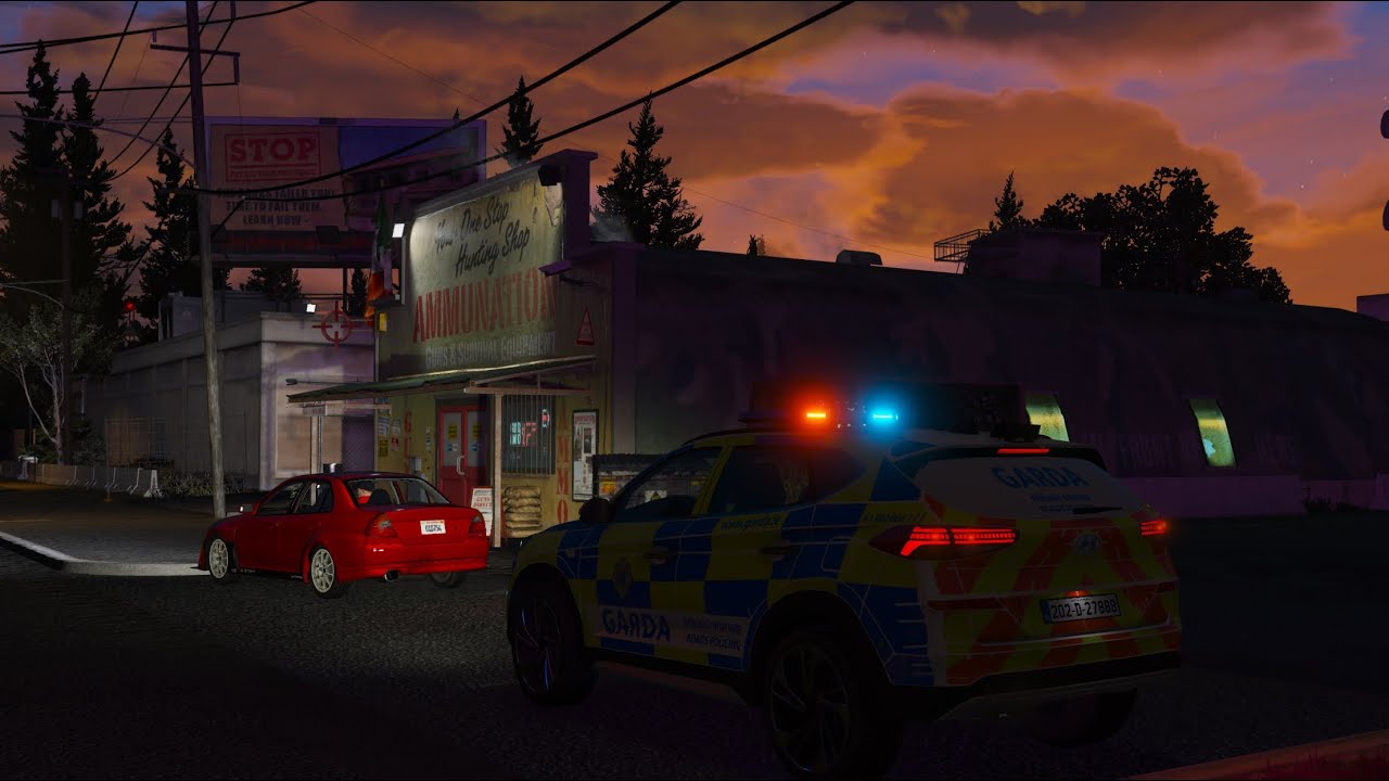 Bank Holiday Roads Safety Op Patrol 290 I GTA 5 FIVEM Irish Emergency ...