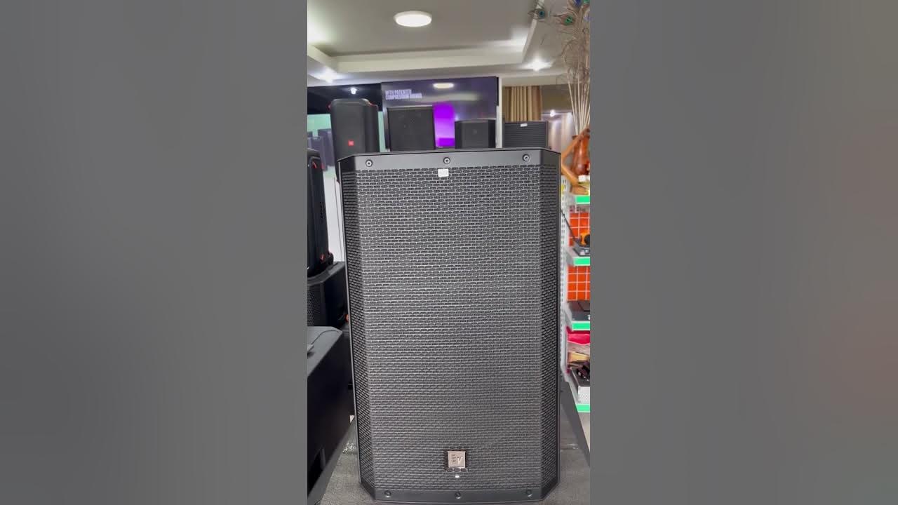 EV zlx 15A and sub Ev EKX 18 SP - YouTube