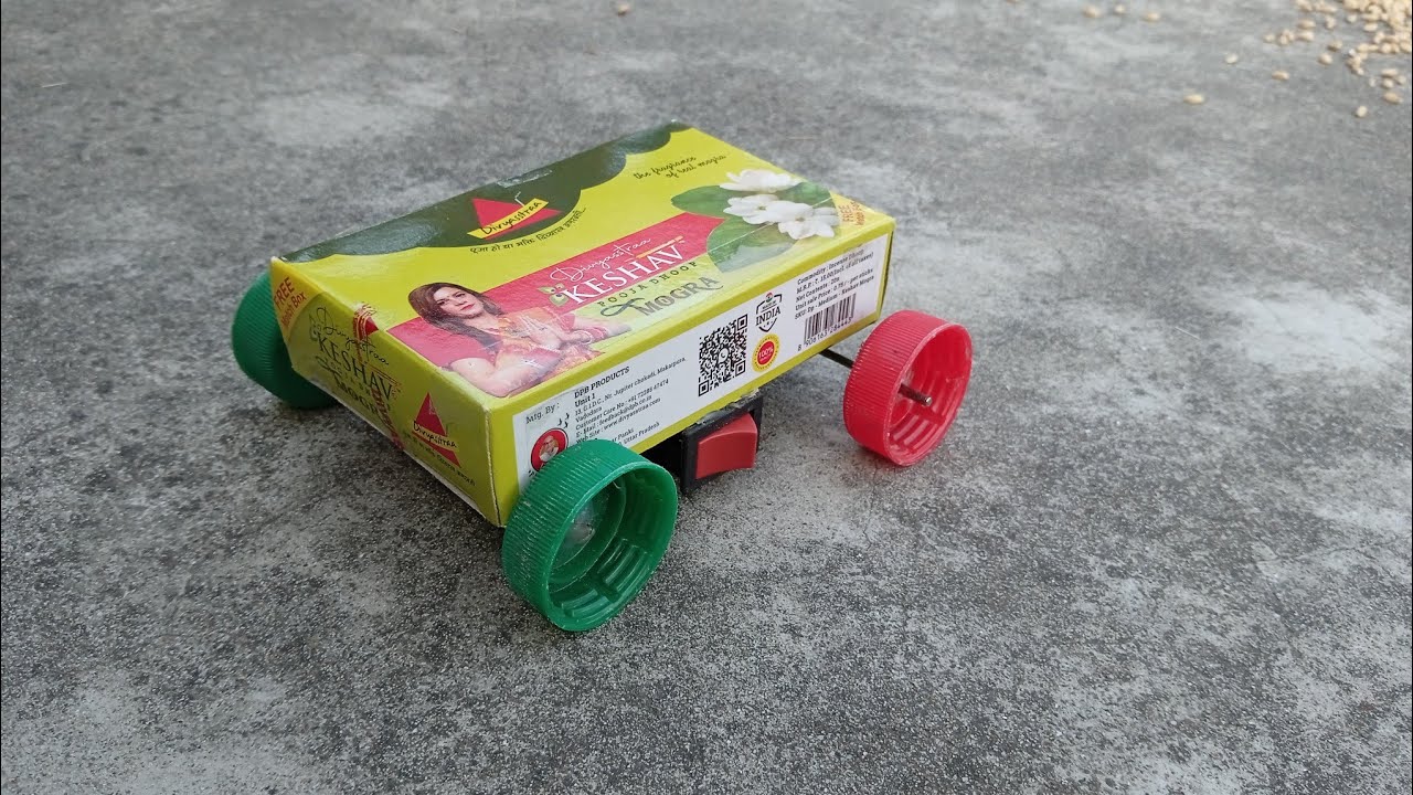 how to make car with dc motor at home easy |Diy Simple Car Making ...