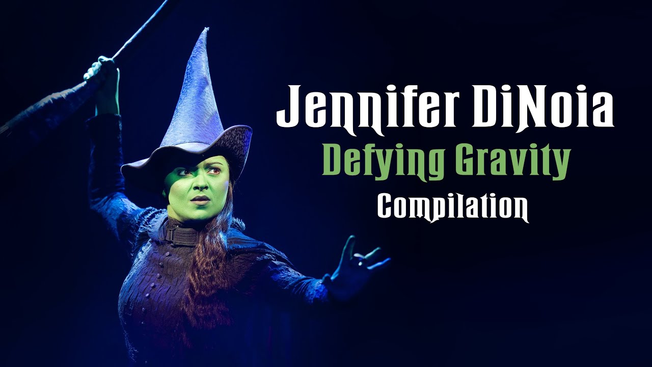 Jennifer DiNoia - Defying Gravity - Supercut - Last Wicked Show - YouTube