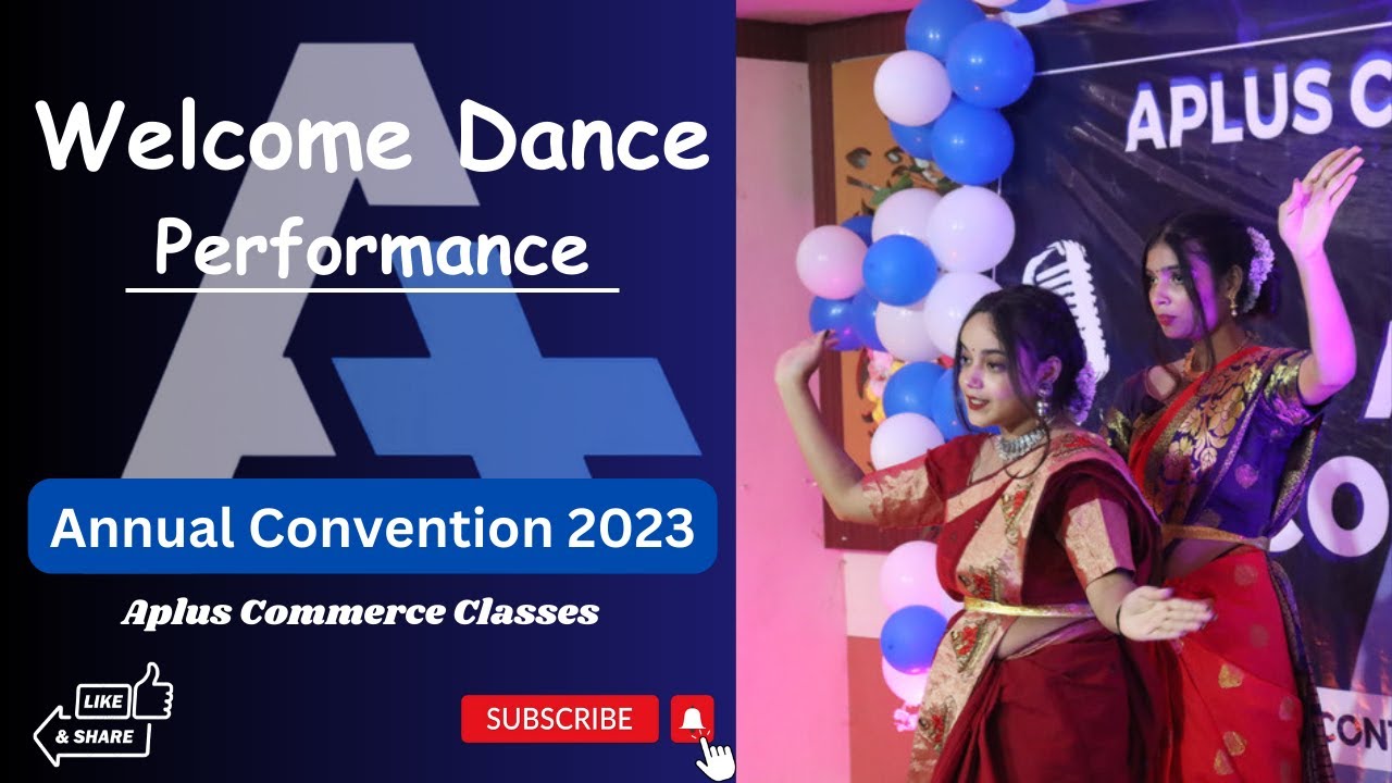 Welcome Dance by our Aplus Students - (Annual Convention) #aplus # ...