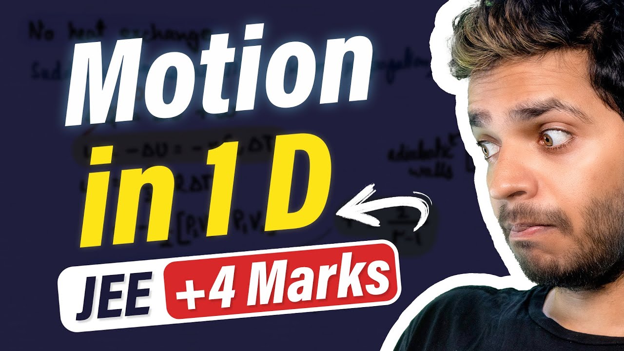 Motion in 1 D with PYQs #jee #neet Vikrant Kirar - YouTube