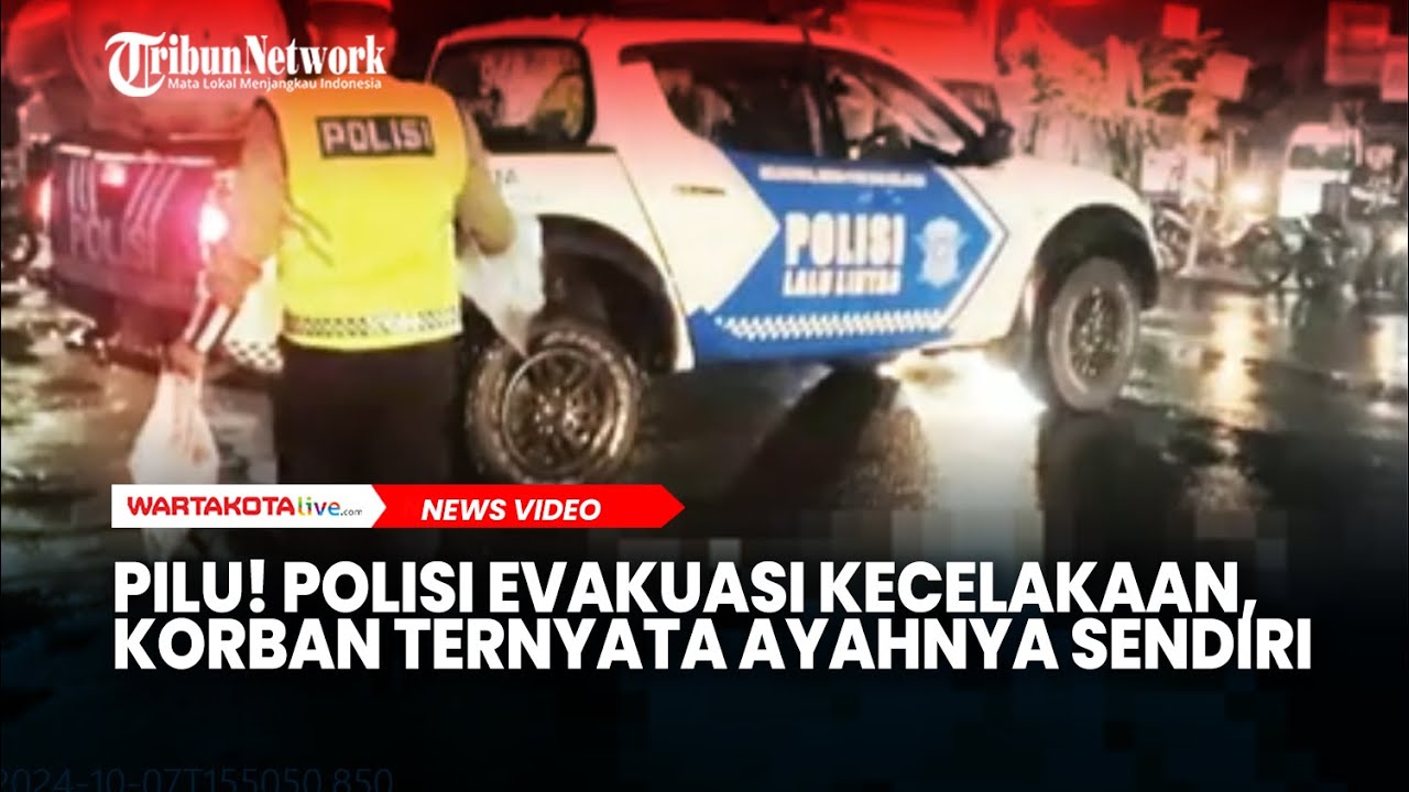 Tangis Pilu Bripda Fajri Evakuasi Kecelakaan di Lubuklinggau, Korbannya ...