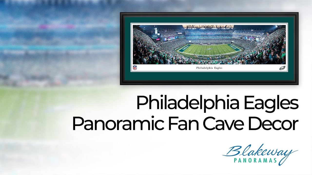 Philadelphia Eagles Panoramic Poster - Blakeway Panoramas - NFLEAG8 ...