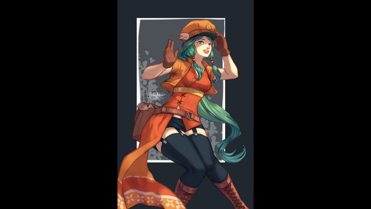 Speedpaint: D&D OC, Arella the mailman! - YouTube