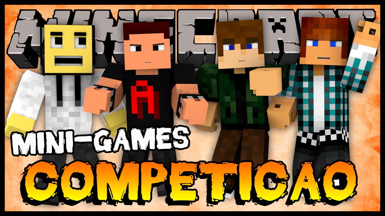 Competição dos Mini-games - Party Games (Minecraft Mini-Games) - YouTube