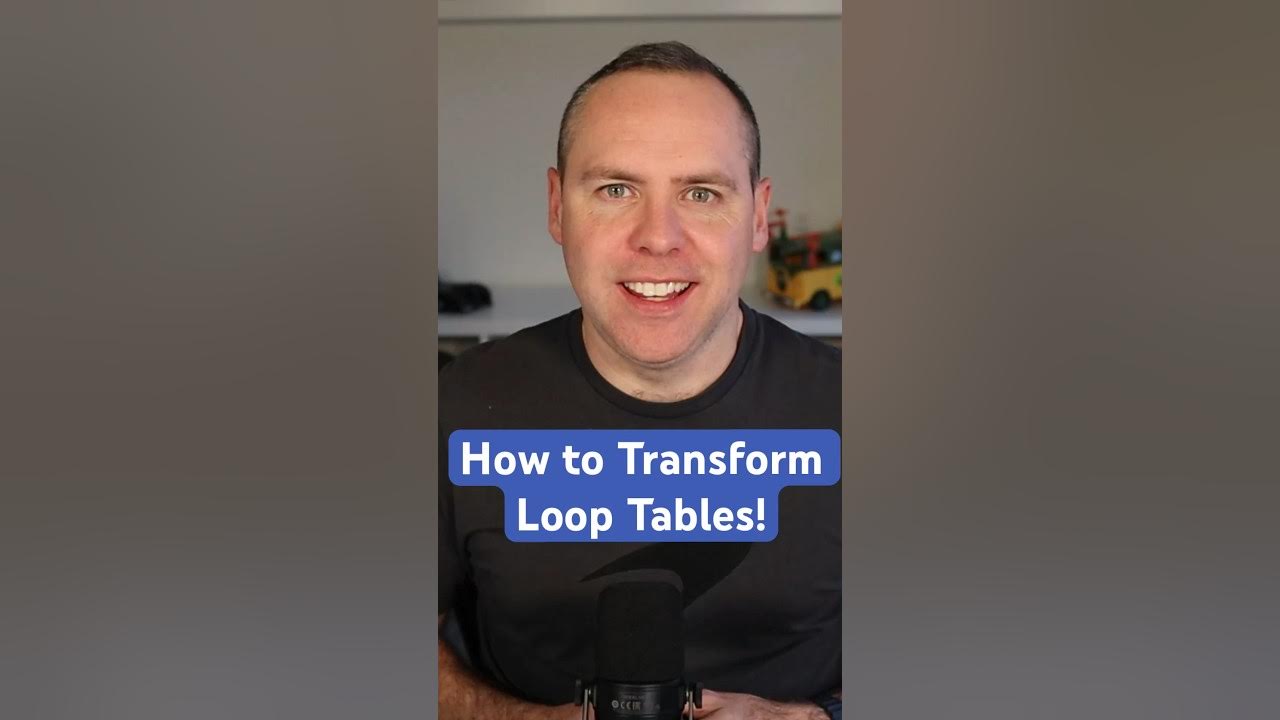 How to Transform Microsoft Loop Tables! - YouTube