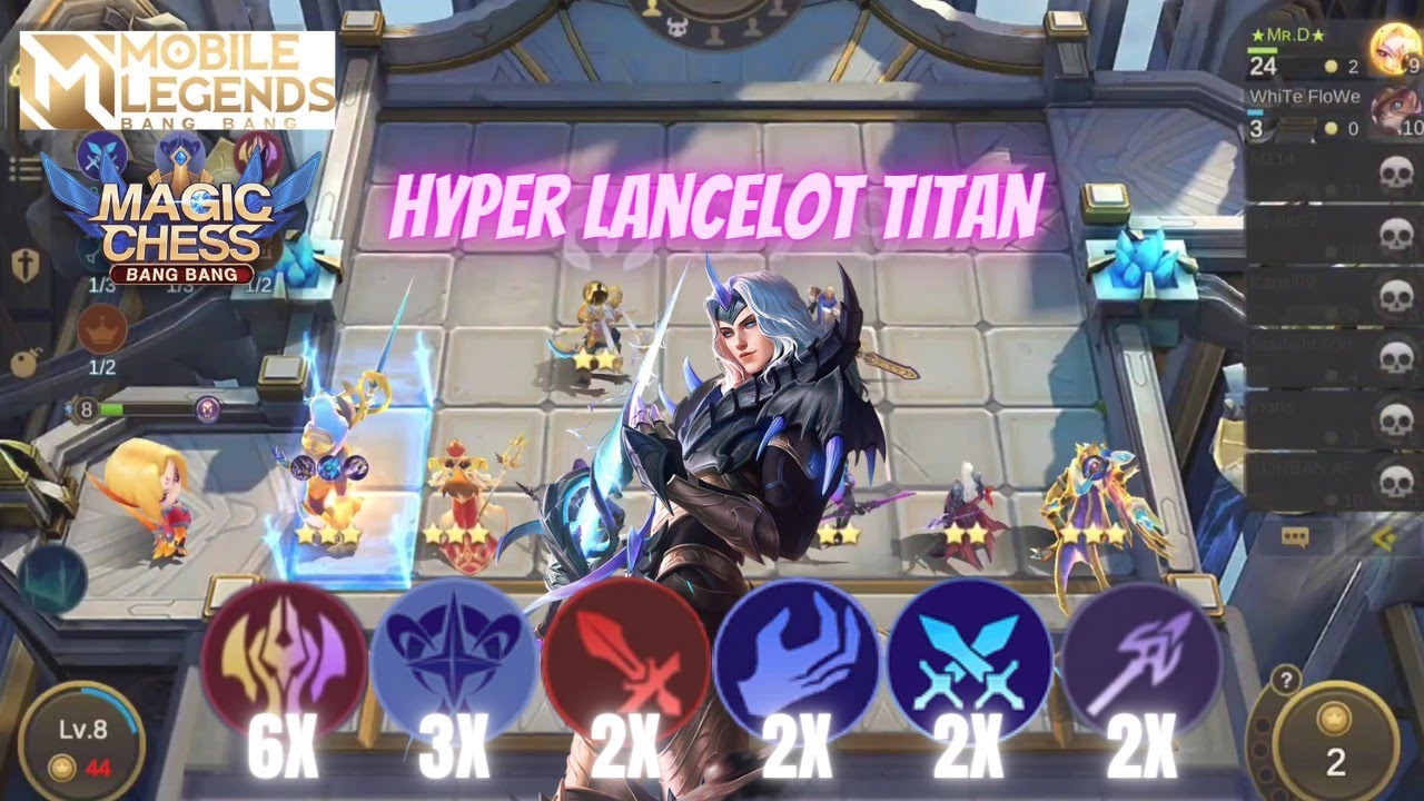 HYPER LANCELOT TITAN IMMORTAL | COMMANDER LING 2ND SKILL | Mobile ...