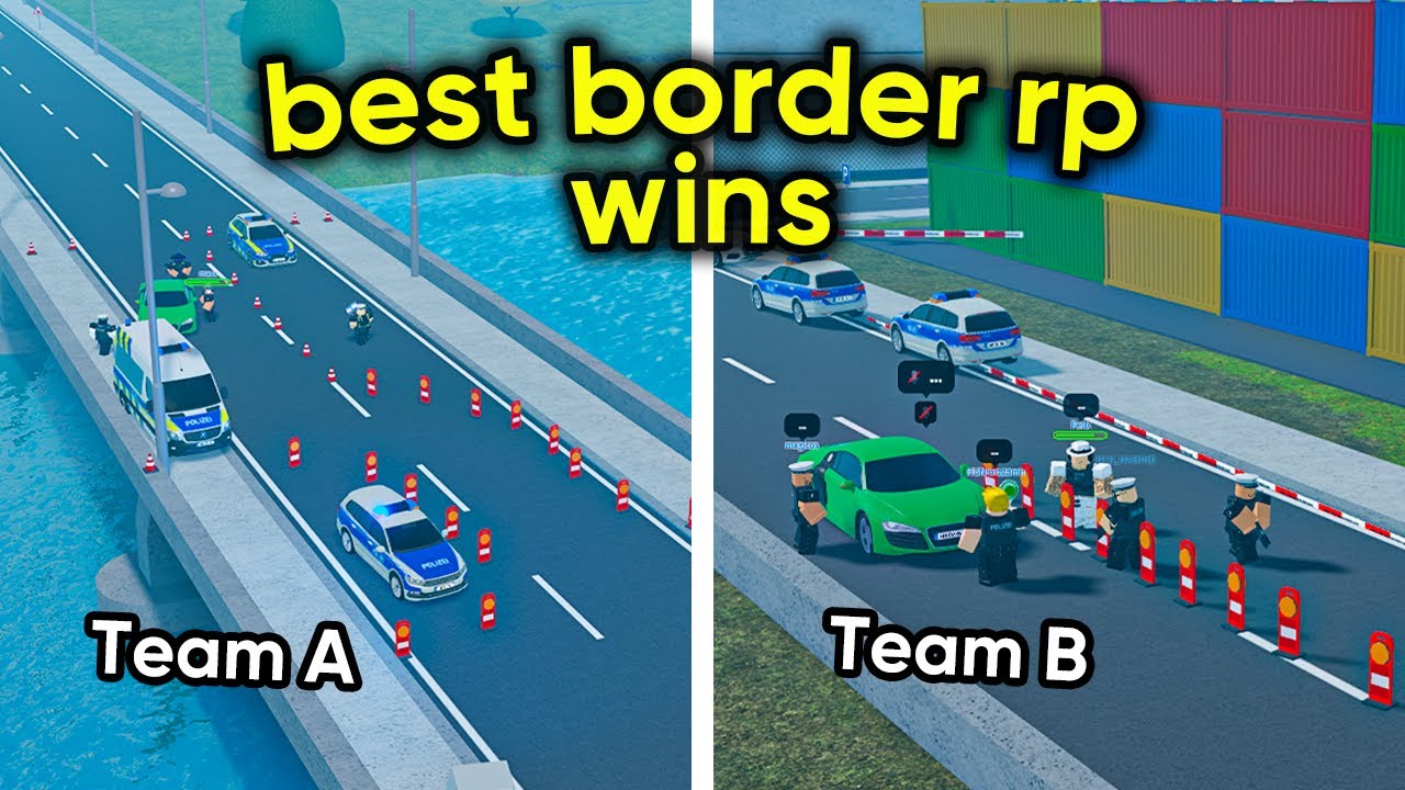 Whoever Makes The BEST BORDER ROLEPLAY Wins Robux In Emergency Hamburg ...