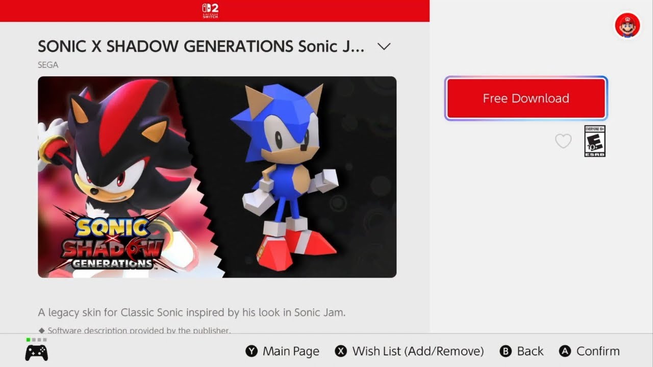 How to Download SONIC X SHADOW GENERATIONS Sonic Jam Skin for FREE on ...