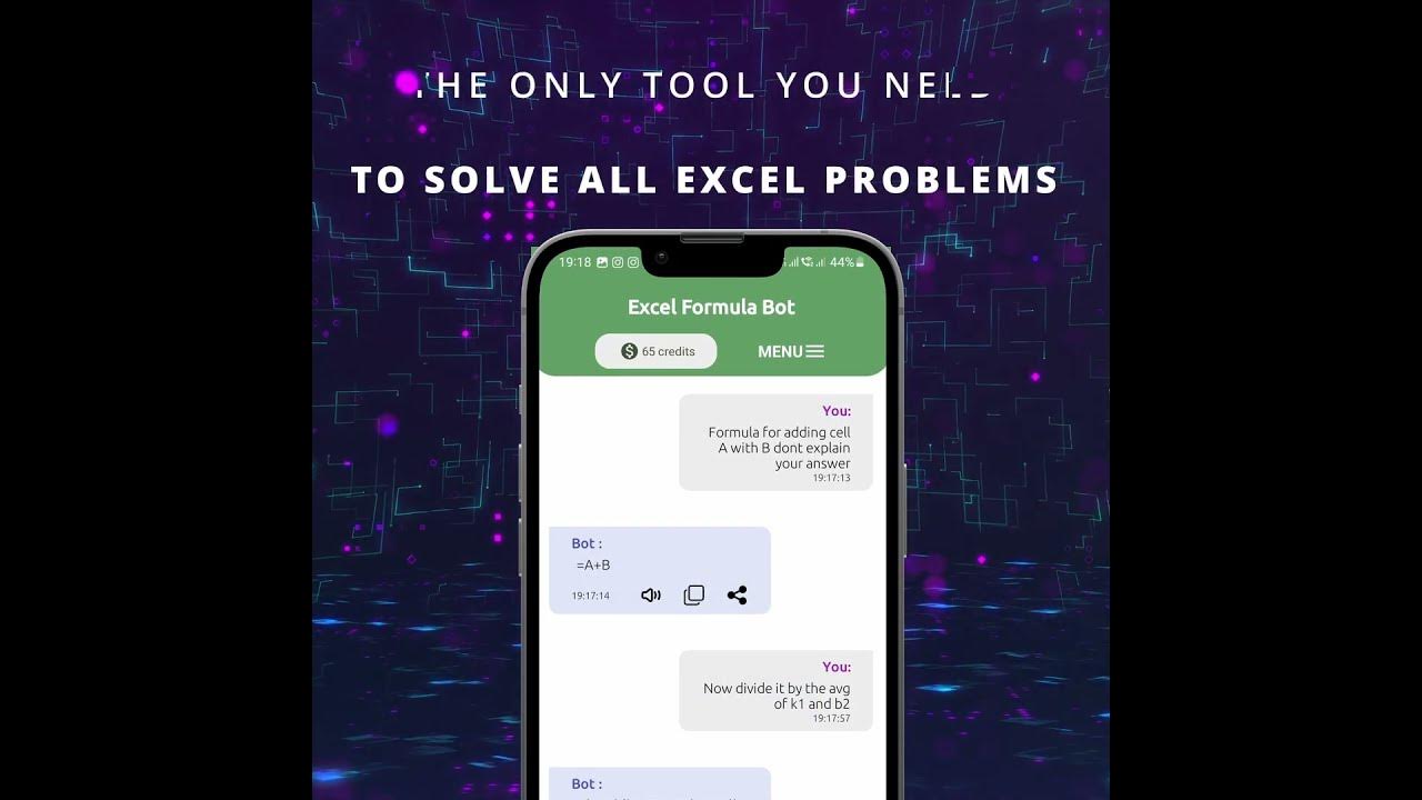 Excel Formula Generator - YouTube