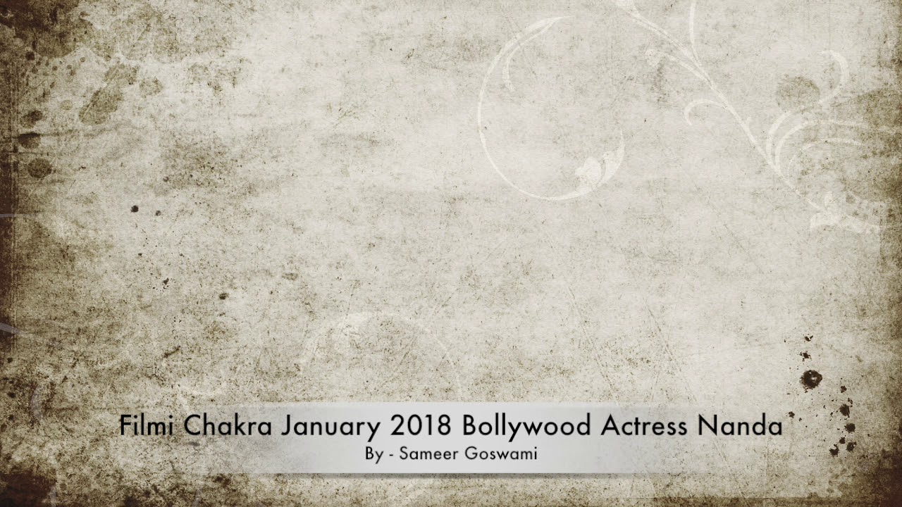 Biography of Bollywood Actress Nanda - YouTube