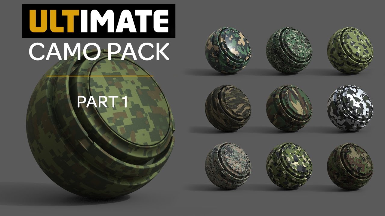 UCP - Ultimate Camo Pack (Процедурные текстуры камуфляжей) by Artalasky ...