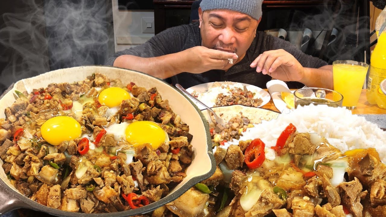 CRISPY SISIG LIEMPO! ASIM at ANGHANG PANALO! Filipino Food. Mukbang ...