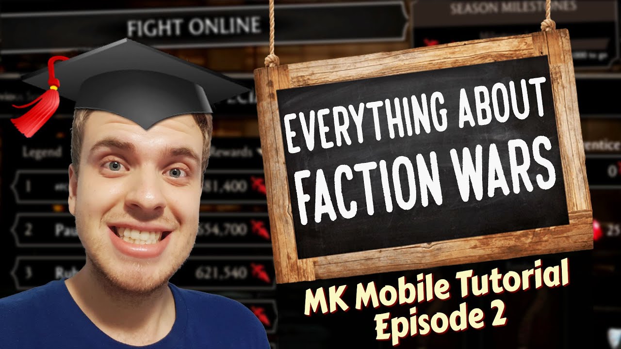 MK Mobile Tutorial Ep. 2. How To Grind Faction Wars Efficiently. Rewards, Blood Ruby Pack ...
