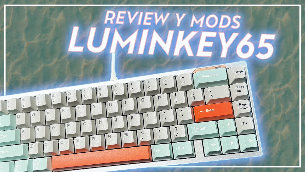 MONTAJE Y REVIEW - LUMINKEY 65 - MEJOR teclado 65% calidad / precio ...