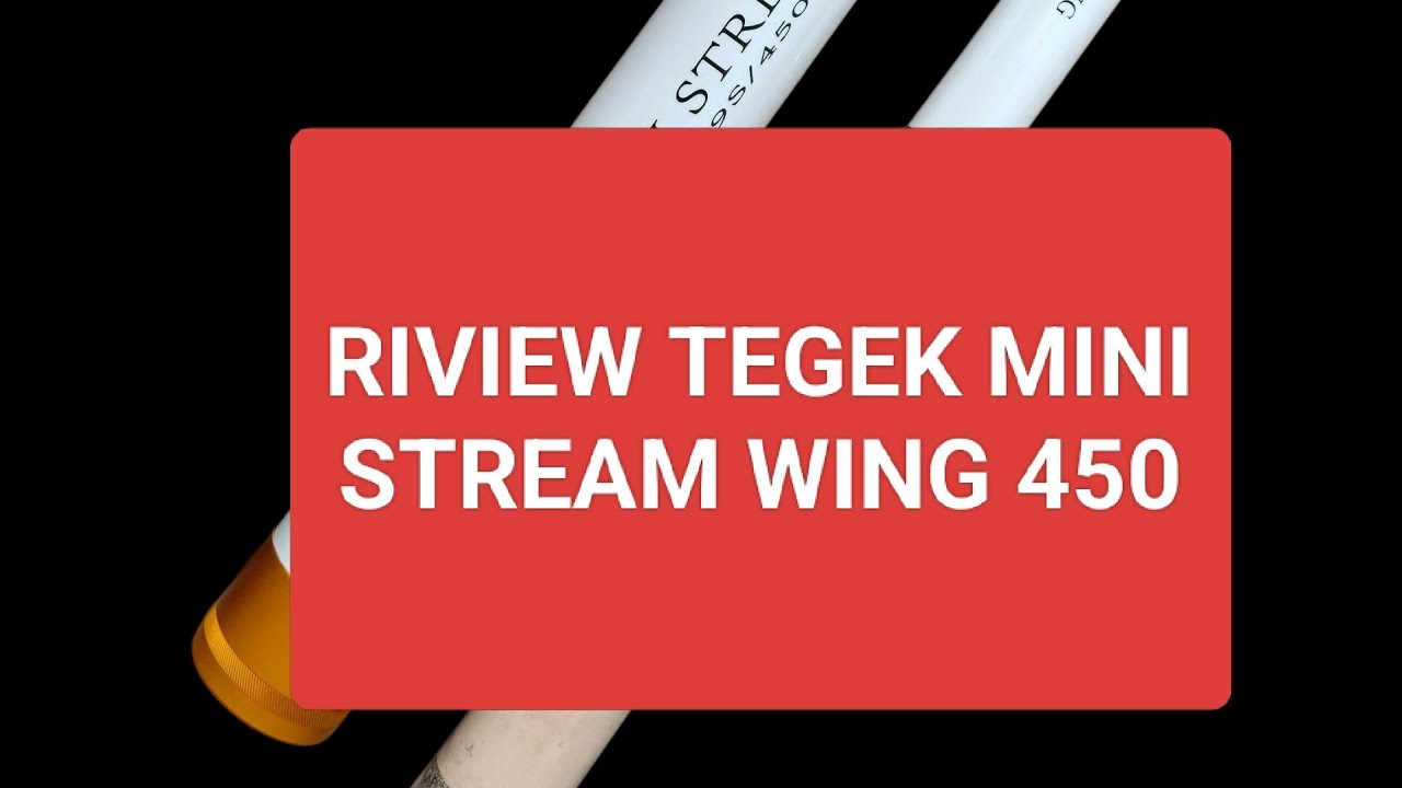 Riview mini stream wing 450 - YouTube