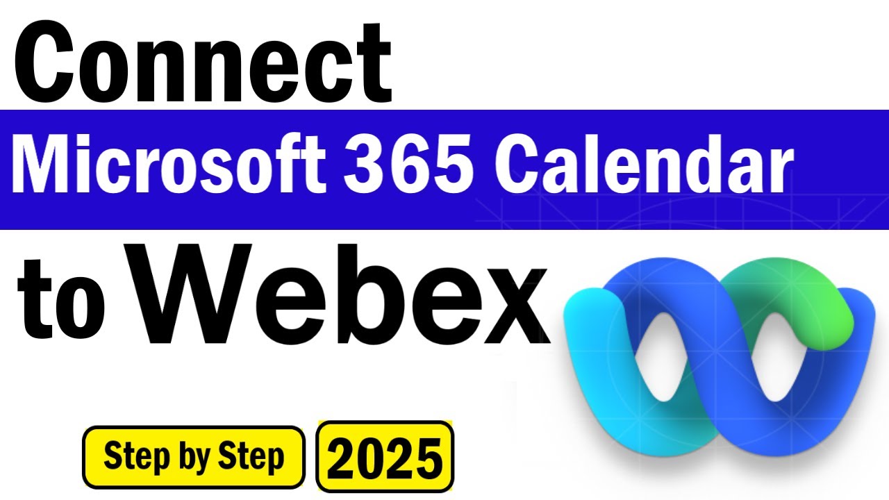 How To Connect Microsoft 365 Calendar To Webex | Calendar is Missing in Webex | Webex Calendar ...
