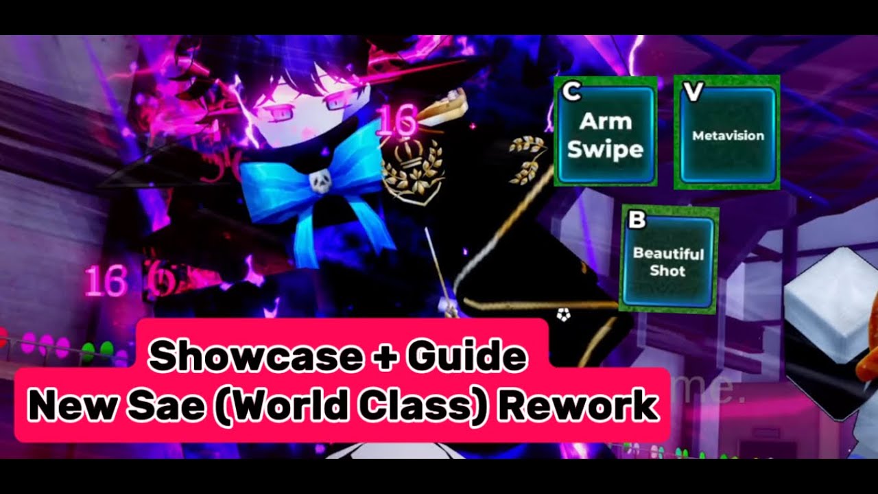 (Blue Lock Rivals) Showcase + Guide to New Sae Rework (World Class ...