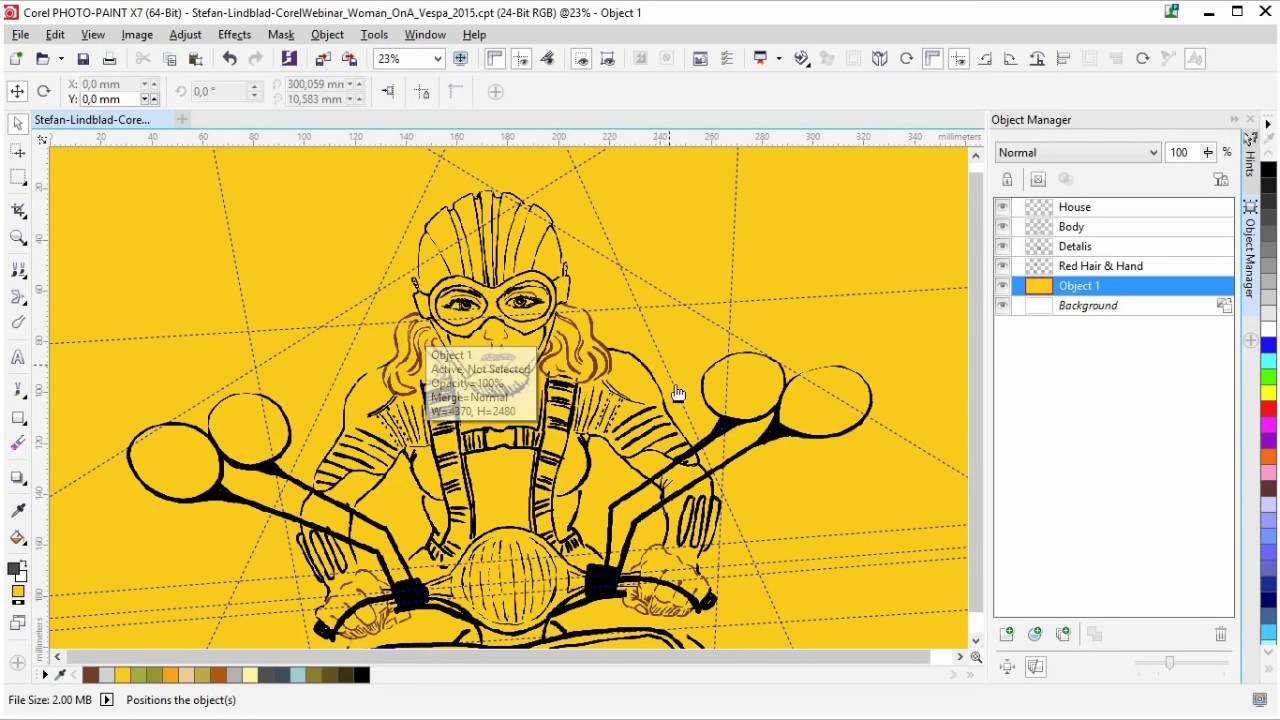 corel draw How to use Corel PHOTO PAINt X7 and a Wacom Tablet to draw ...
