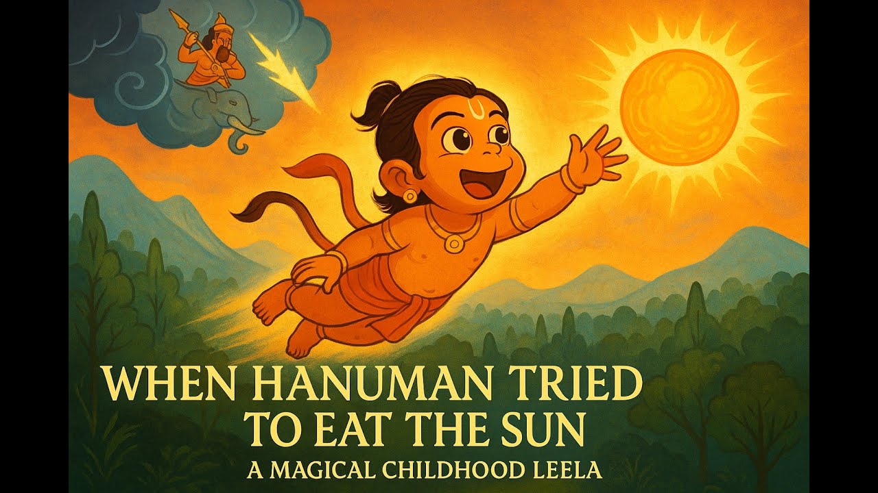 When Hanuman Tried to Eat the Sun - YouTube