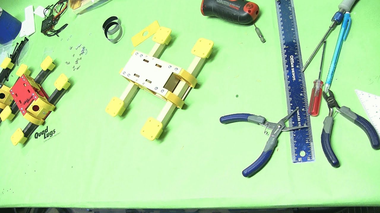 QuadLugs - 200 Mini + Turnigy Evolution & binding - YouTube