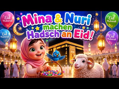 Opferfest - Mina & Nuri machen Hadsch! #islamfürkinder #eidaladha 