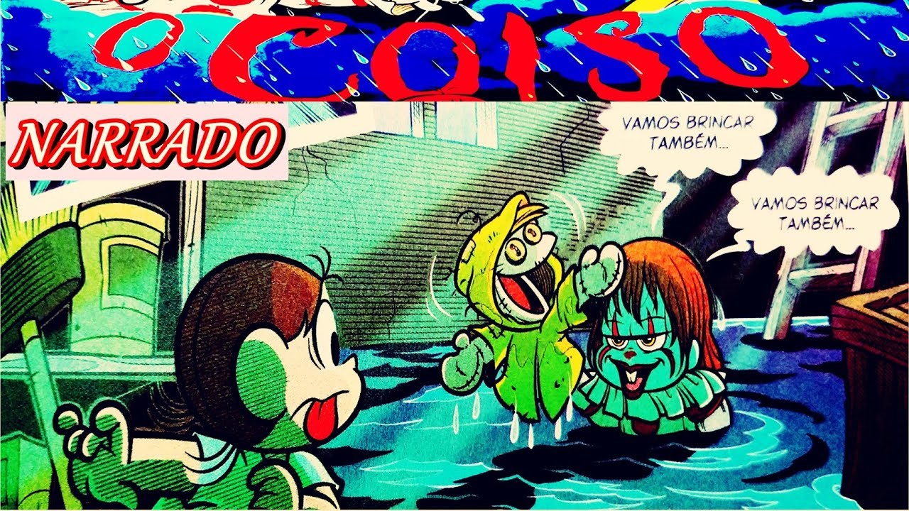 O COISO PARTE 2/2 FINAL/ HISTÓRIAS EM QUADRINHOS/ QUADRINHOS TURMA DA ...