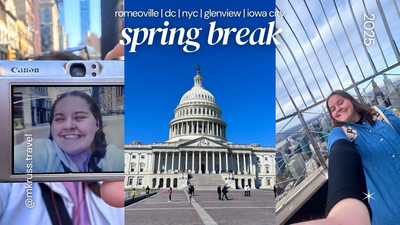 spring break 2025 | solo trip to washington dc & nyc!! - YouTube