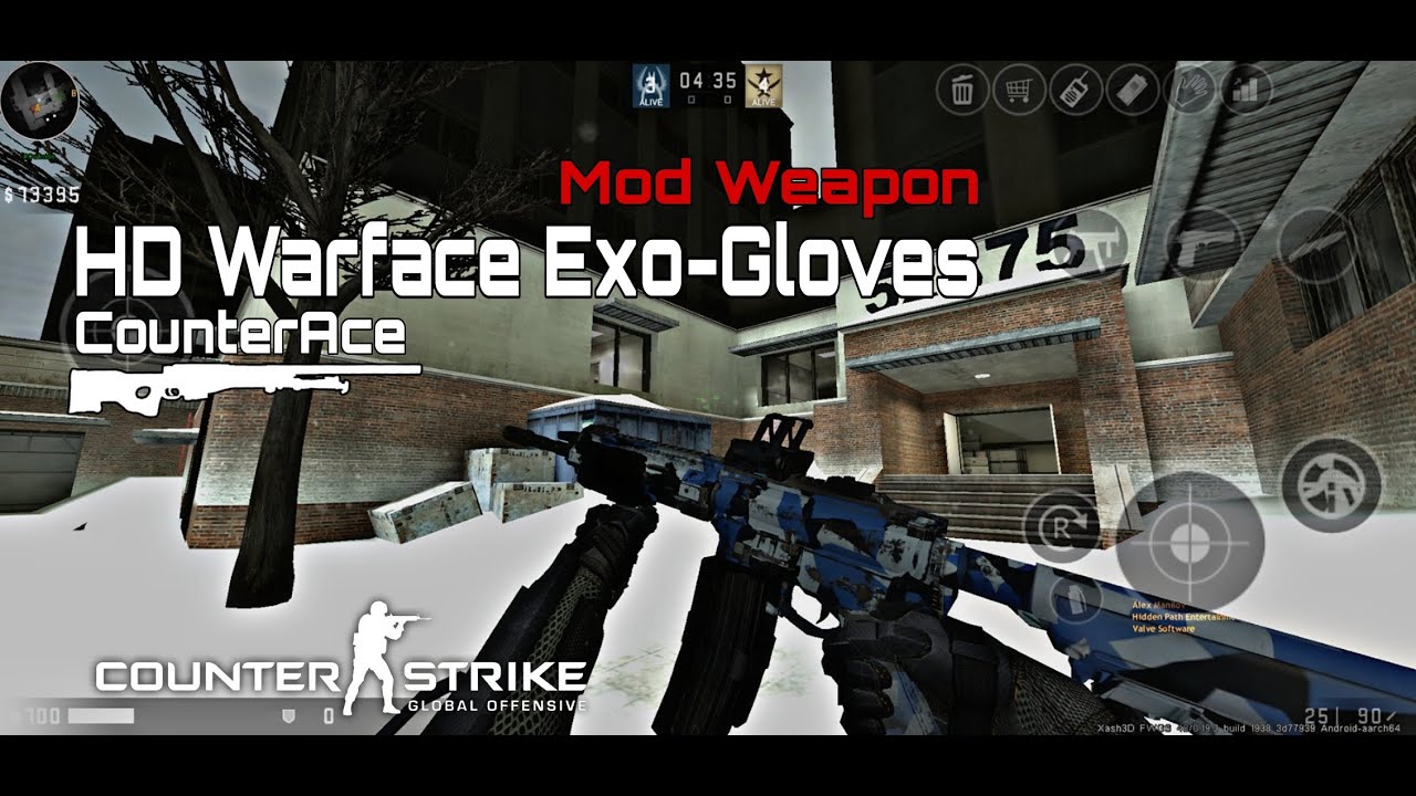 HD Warface Exo-Gloves Weapon Pack for CS 1.6 - YouTube