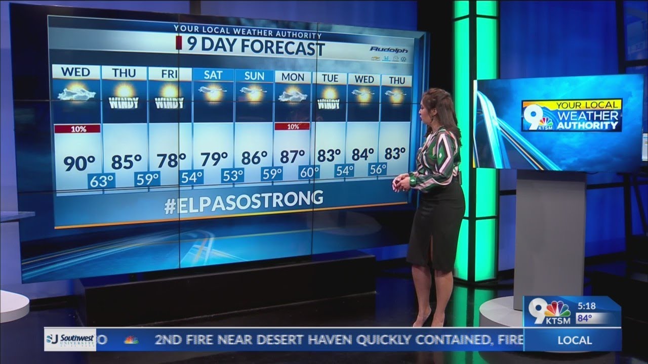 Monica delivers the weather at 5 on Tuesday, April 11. - YouTube