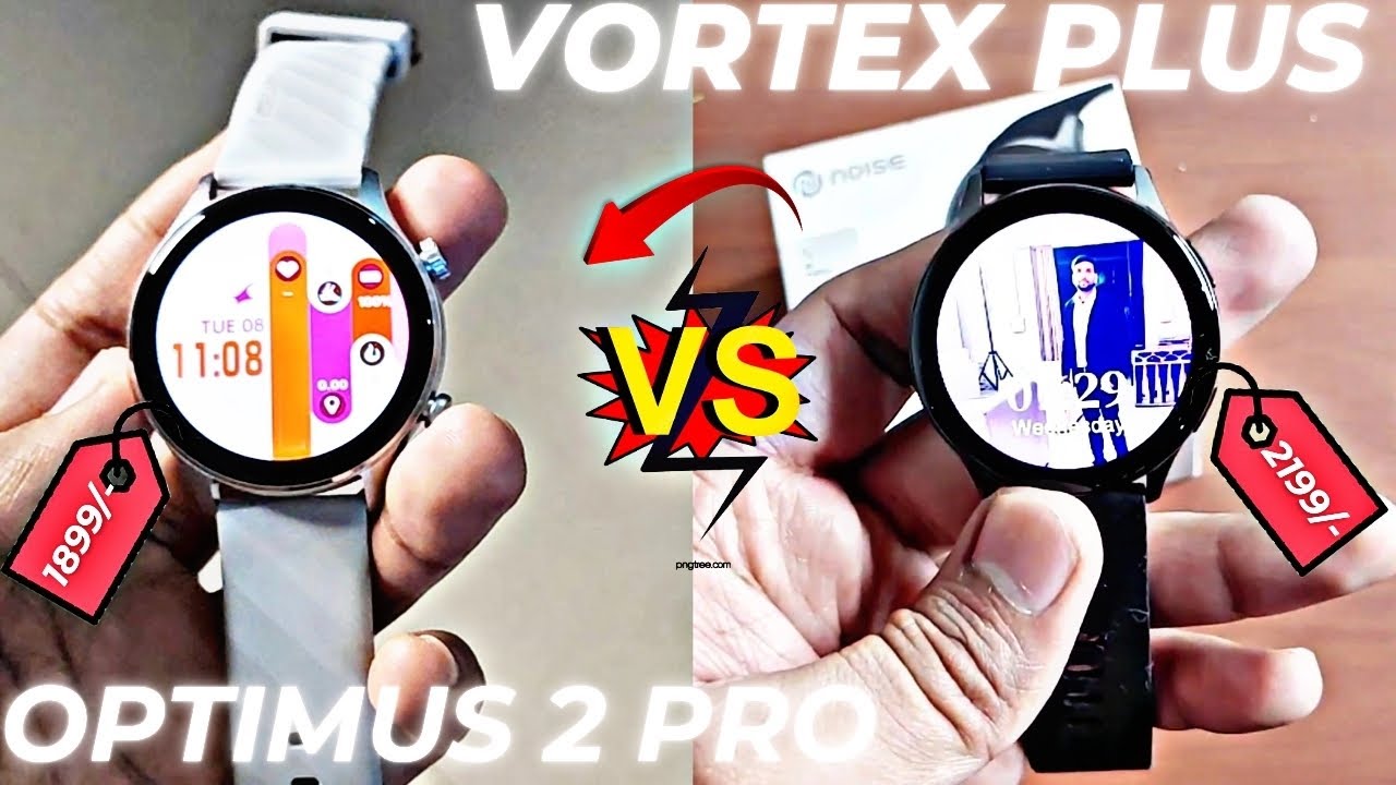 Fastrack optimus 2 pro Vs Noise vortex plus | Amoled Display premium ...