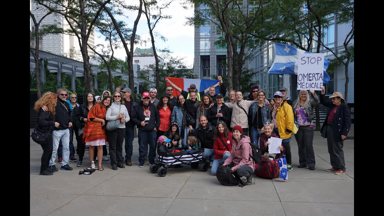 MANIF COLLÈGE DES MÉDECINS 11 SEPT 2020 - CARL GAUTHIER - YouTube