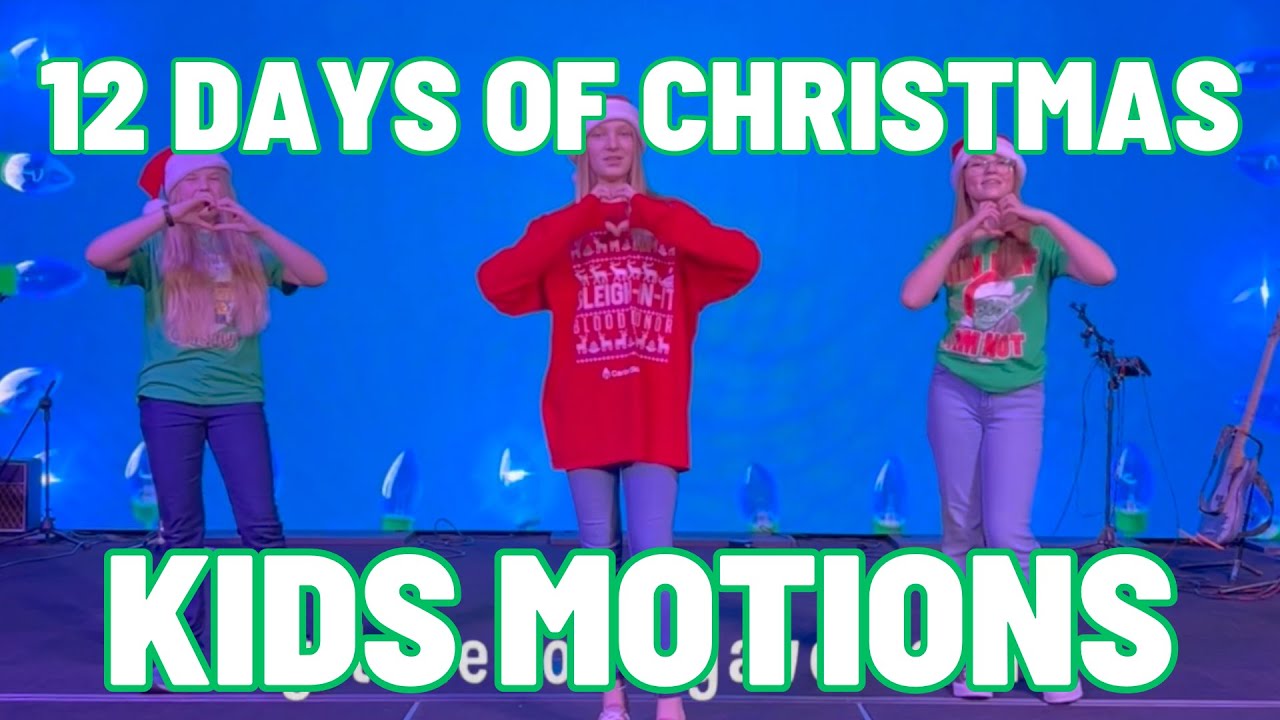 12 Days of Christmas - Kids Motion Video - YouTube