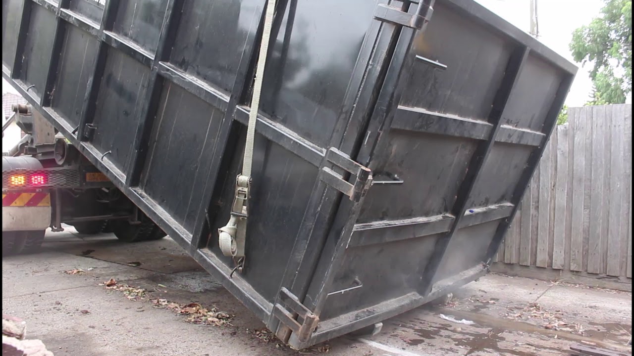 Scrap Metal Container Collection Day - YouTube