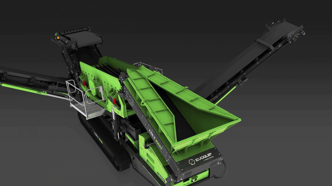 EvoQuip Colt 1000 Scalper Screen - YouTube